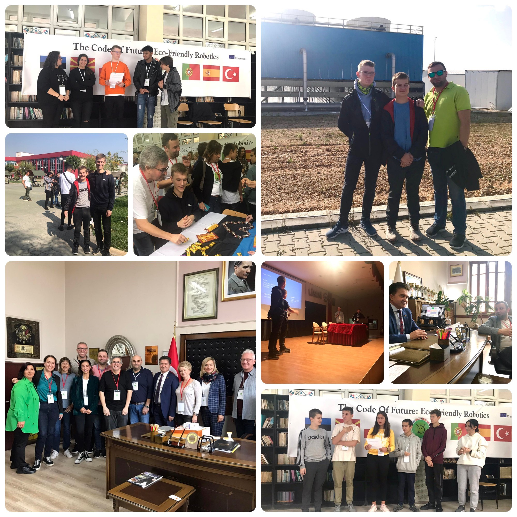 Tallinna Kristiine Gümnaasiumi õpilased osalesid Erasmus+ projektiga "The Code of Future, Eco ...